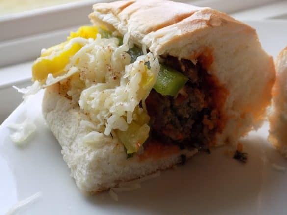 Kafta in Pita Bread